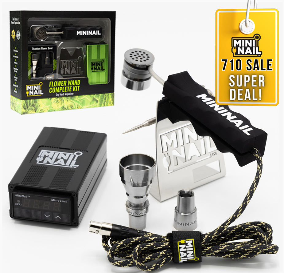 Flower Wand Vaporizer Kit | MiniNail