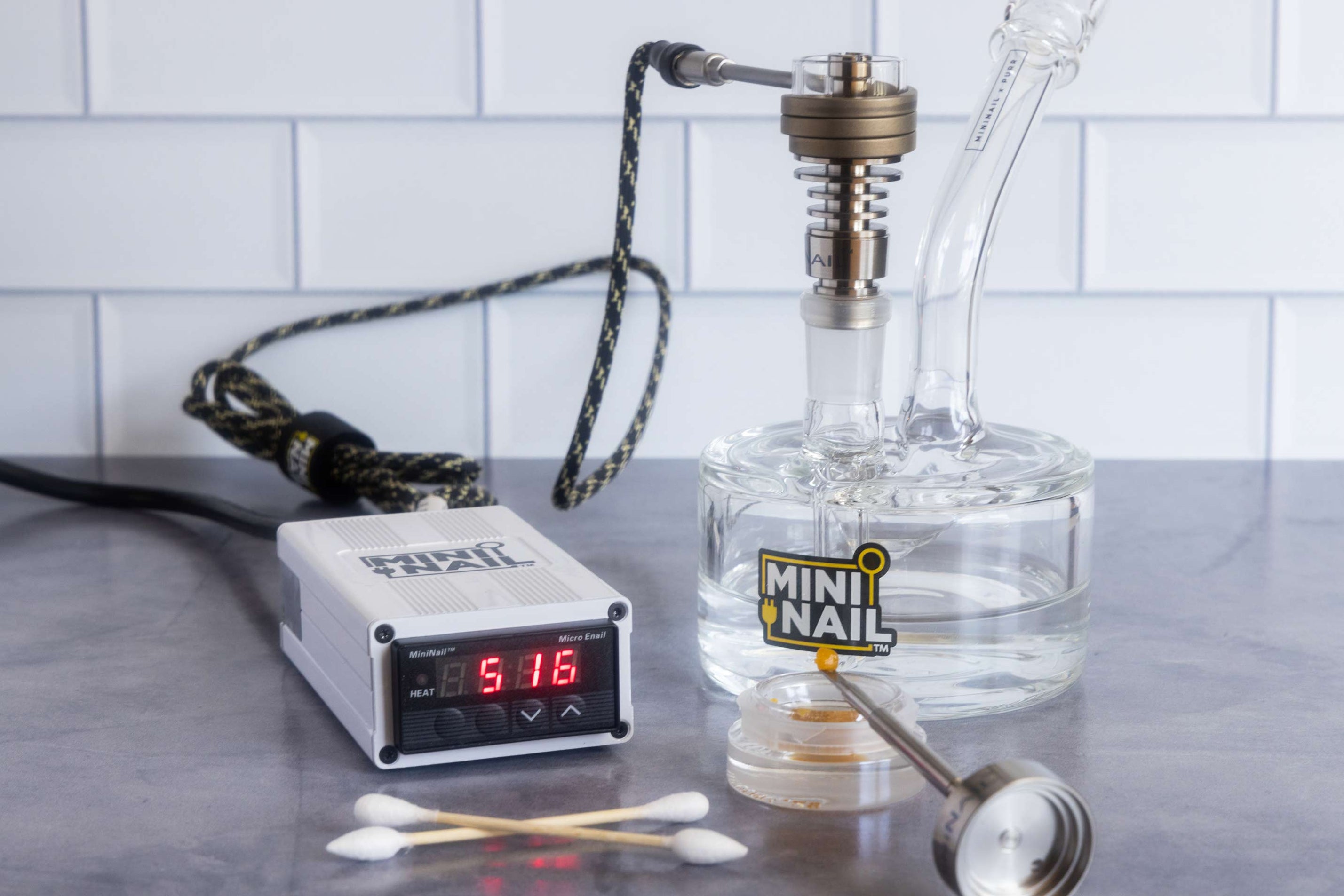 Get the Best of Both Worlds with Enail + Flower Wand Ball Vape Bundle | MiniNail
