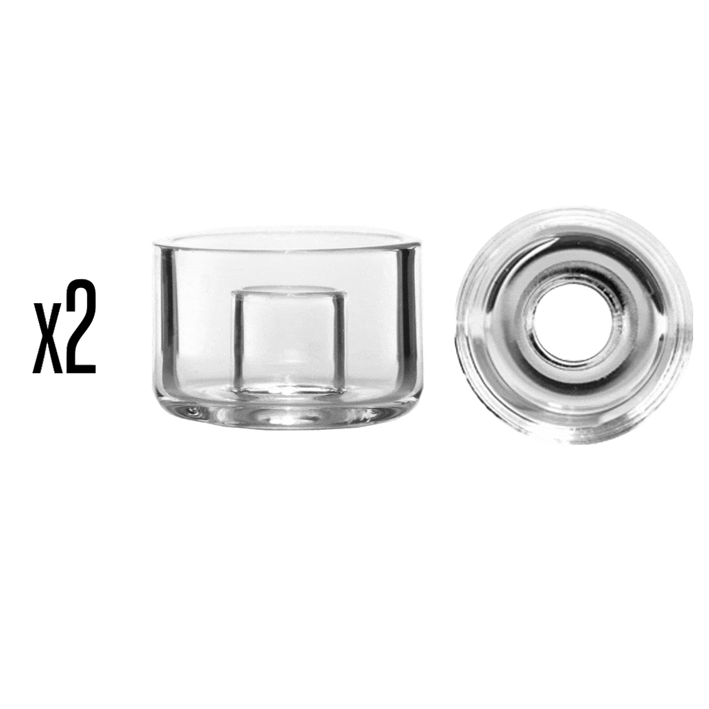 Quartz Deep Dish 2-Pack: High Quality Dishes for the Hybrid Nail | MiniNail